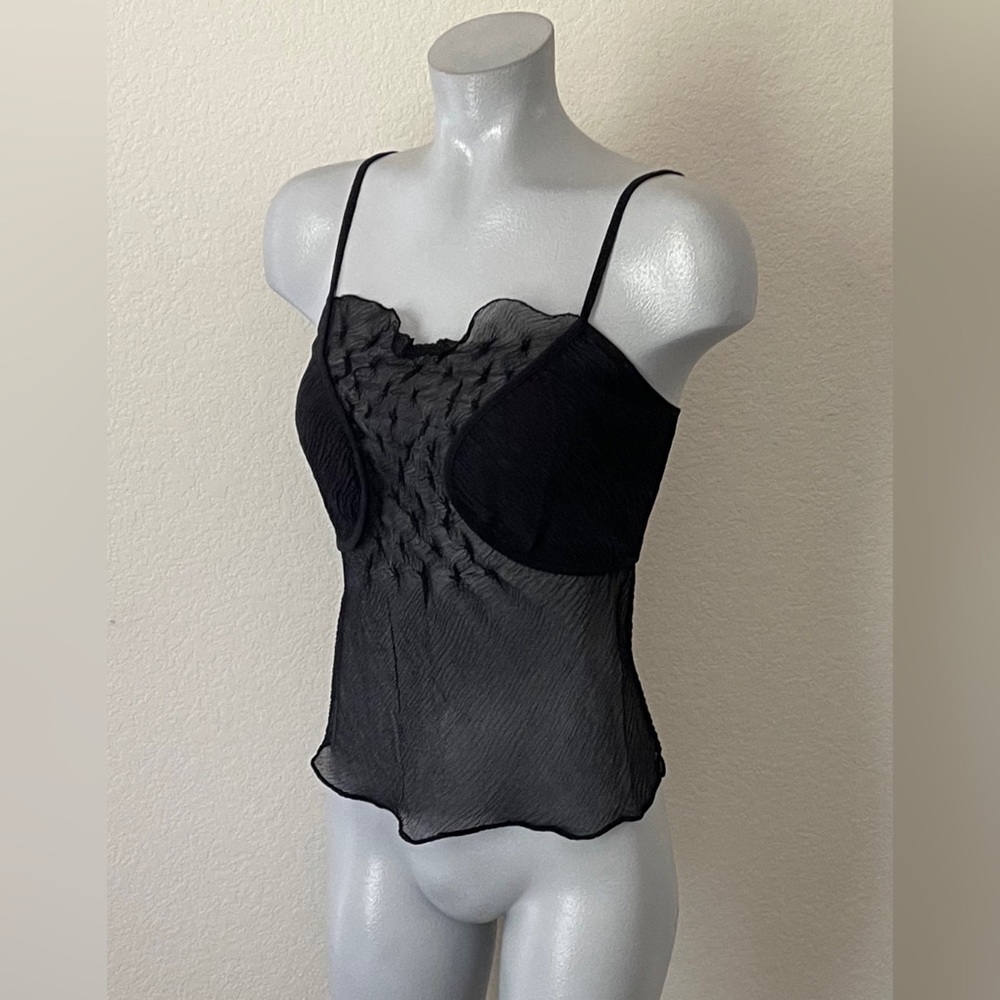 Max Studio Sheer Cami - Gem